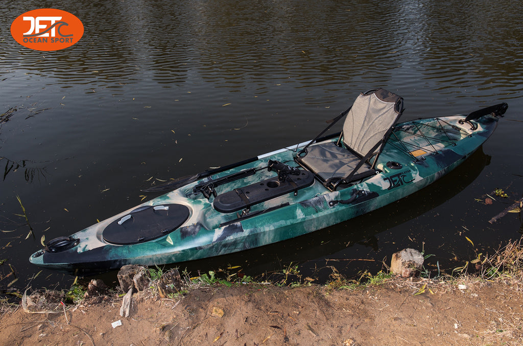 Jet Fish 12'(4) 3.6M 12ft Fishing Kayak with Aluminium Seat – Jet Ocean ...