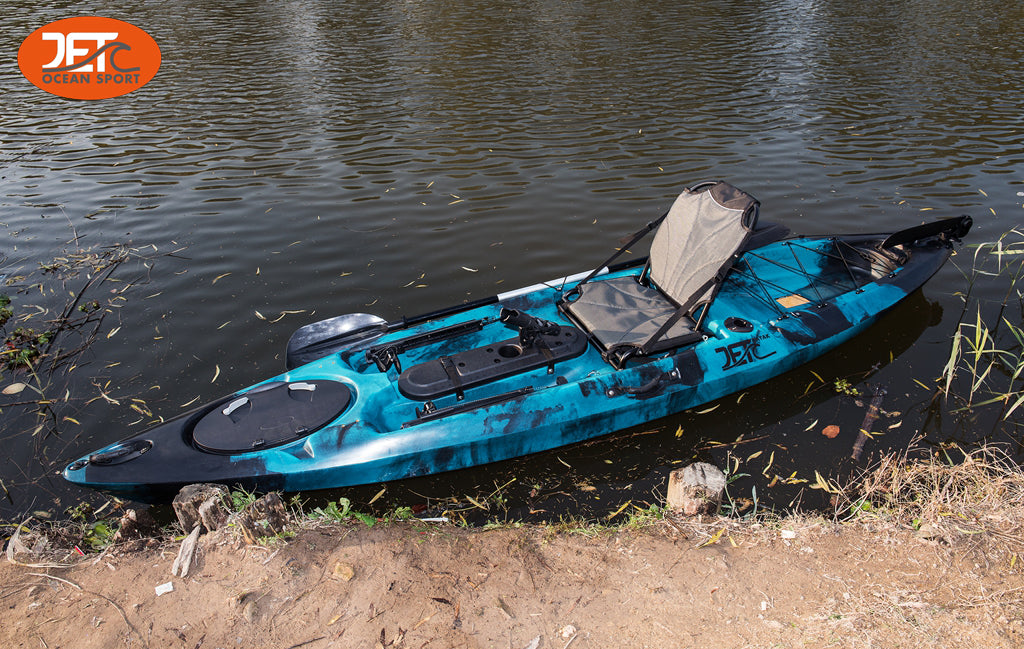 Jet Fish 12'(4) 3.6M 12ft Fishing Kayak with Aluminium Seat – Jet Ocean ...