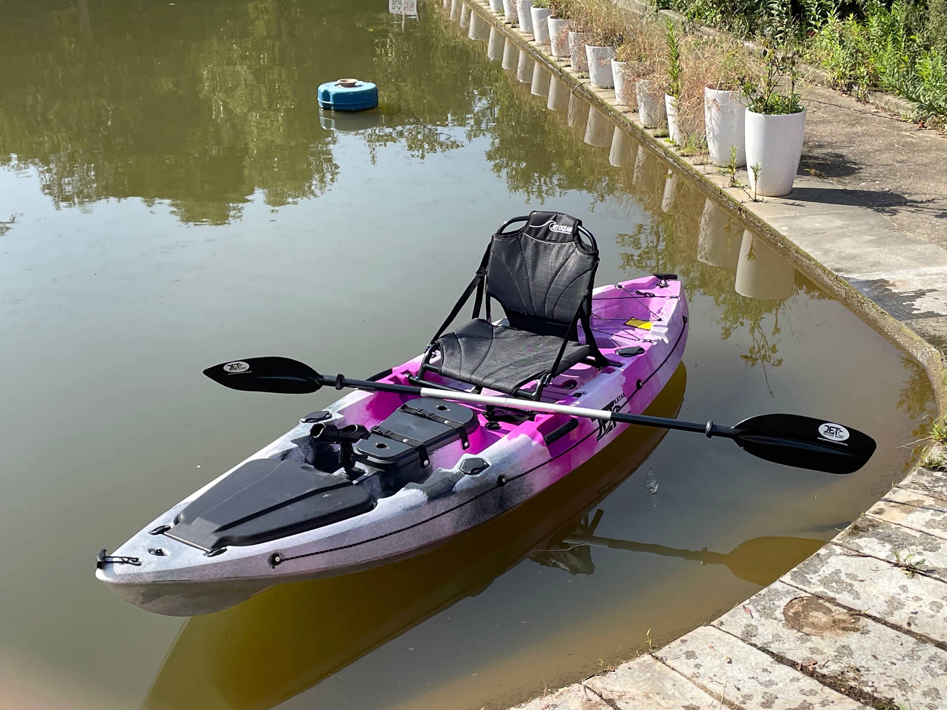 Jet Tour 10‘ NEW 2.94M Single Sit-on Top Fishing Kayak with Aluminium ...