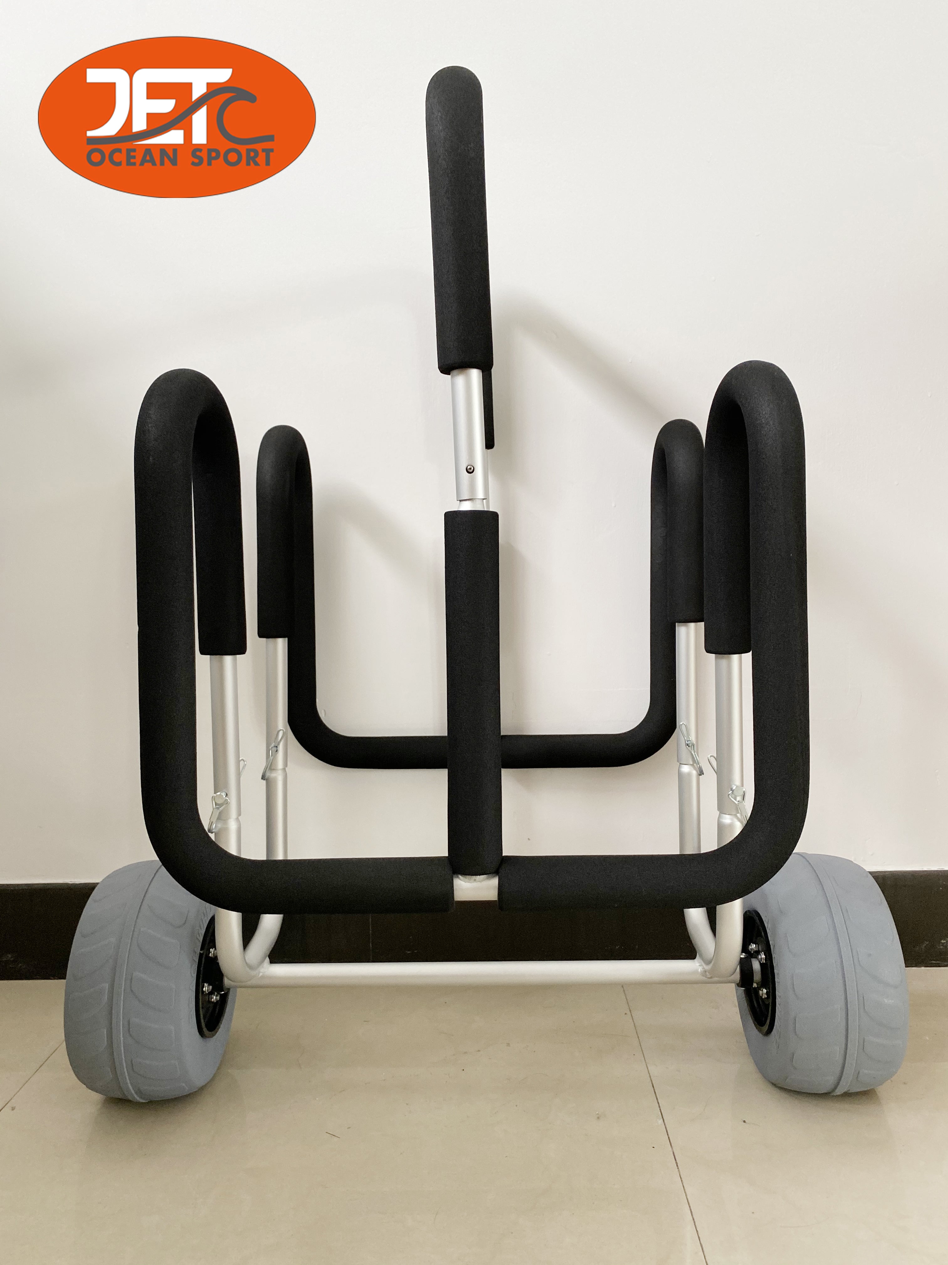 Double SUP Surfboard Trolley Stand Up Paddleboard Kayak Beach Cart-JET ...