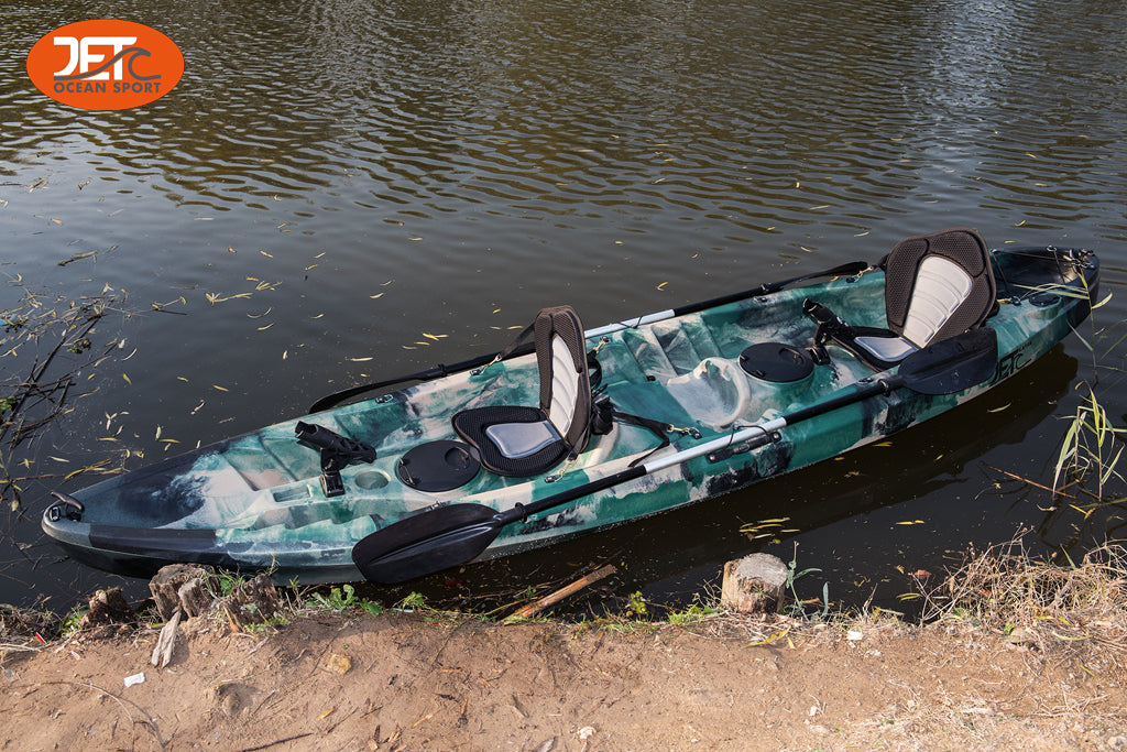 JETA 3.7M 2+1 Double Family Fishing Kayak – Jet Ocean Sport