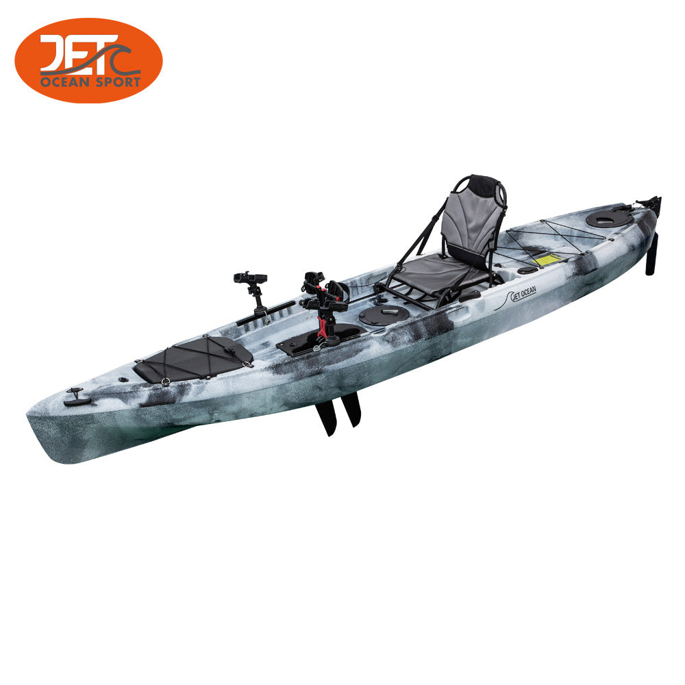 JET GENTOO Drive DRIFTER 12’ 3.65m Single Pedal Fishing Kayak – Jet ...